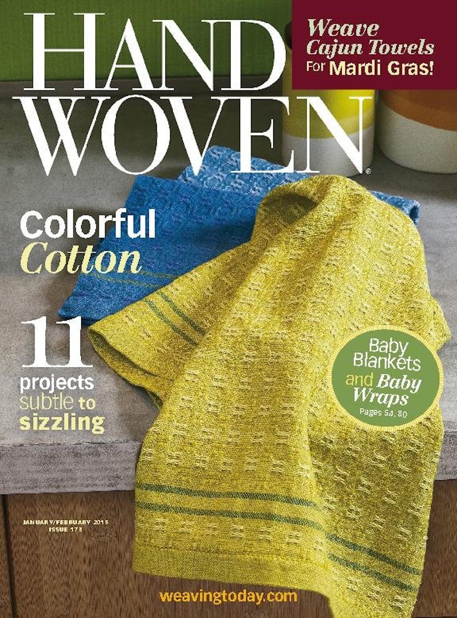 Handwoven January - February 2015 | Handwoven Library