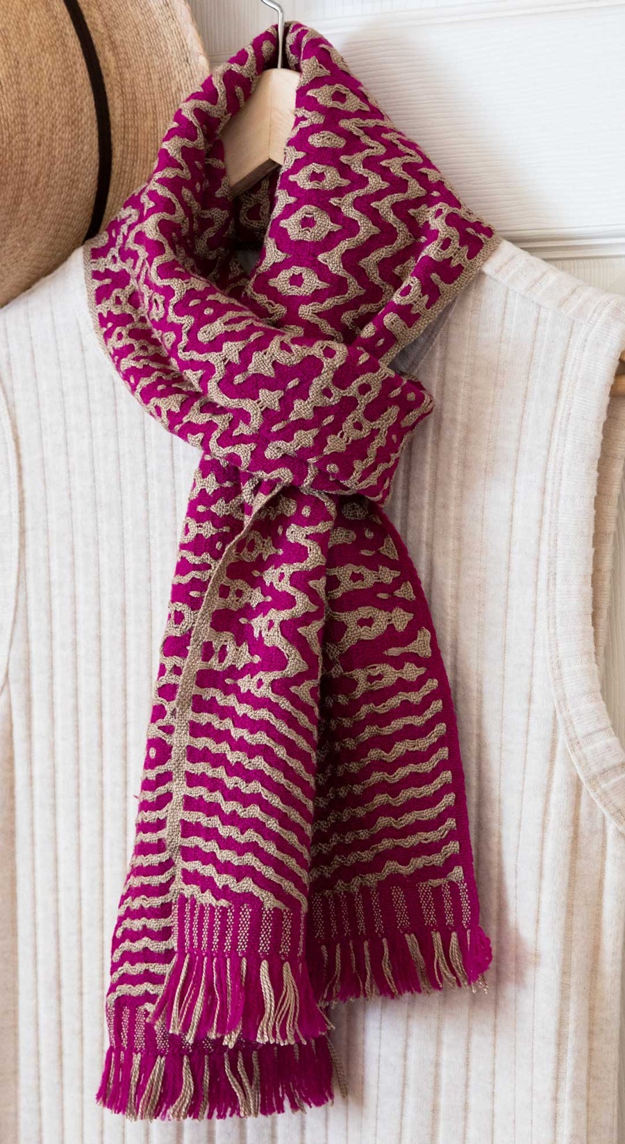 Emerging Asymmetry Scarf | WIF | Handwoven Library